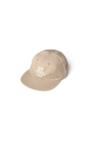 NVG Arch Logo Cap(BEIGE) – NEW VINTAGE GOLF